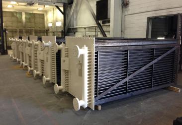 Bare Tube Coils with Painted Headers - Aerofin | Heat Transfer Products